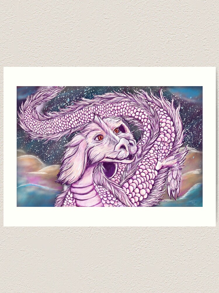 "Falkor" Art Print for Sale by CygnusAlmaki | Redbubble