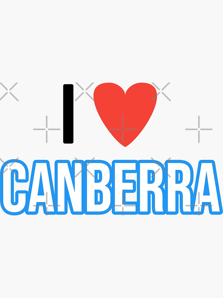 "Expression of the city of Canberra" Sticker for Sale by Yagi1dsm ...