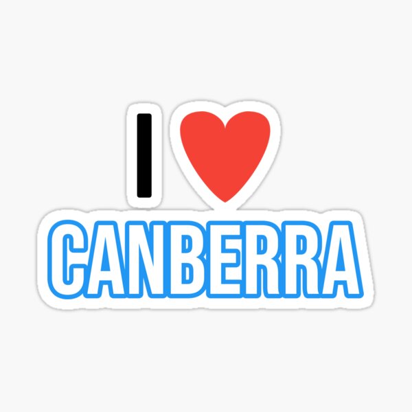 "Expression of the city of Canberra" Sticker for Sale by Yagi1dsm ...