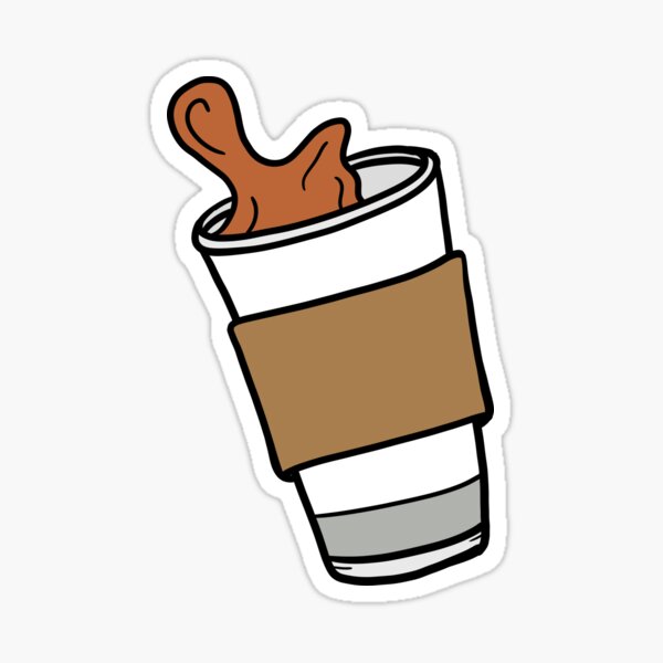 "Coffee Sticker" Sticker for Sale by Jrfiguer7 | Redbubble