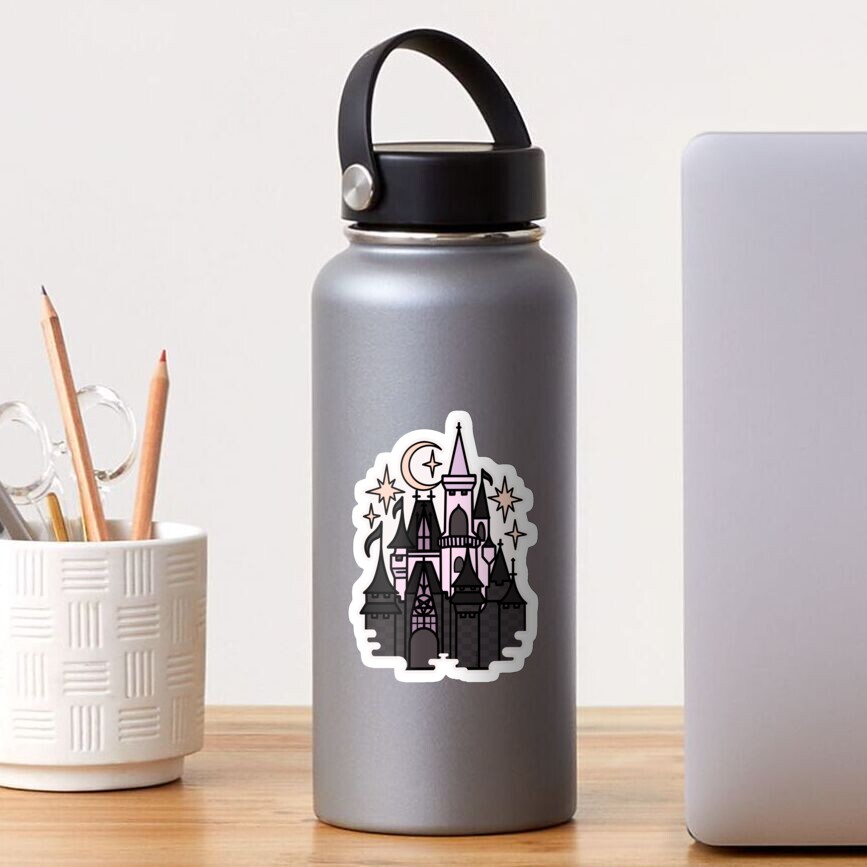 "The Magical Goth Castle pt.2" Sticker for Sale by nevhada | Redbubble