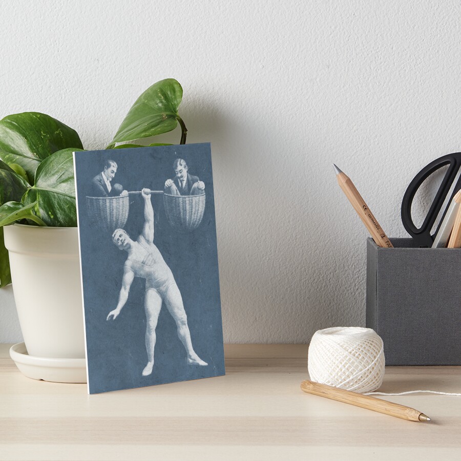 "Vintage Bodybuilder Strongman Showman Eugen Sandow" Poster for Sale by ...
