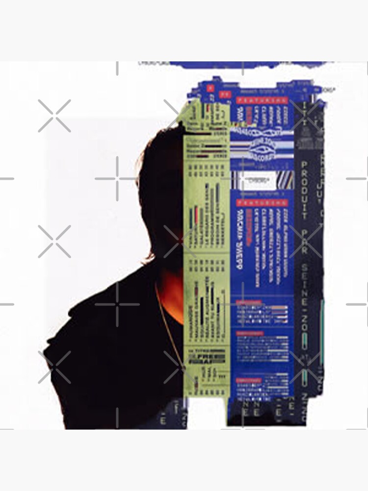 "Nekfeu cyborg" Sticker for Sale by ZIRO-MIKA-ART | Redbubble