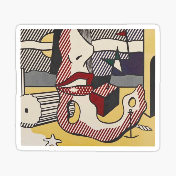 "Roy Lichtenstein Signed - ART CRITICISM - Certificate" Sticker for ...
