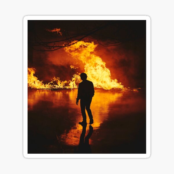 "VINTAGE NEKFEU FEU" Sticker for Sale by ZIRO-MIKA-ART | Redbubble