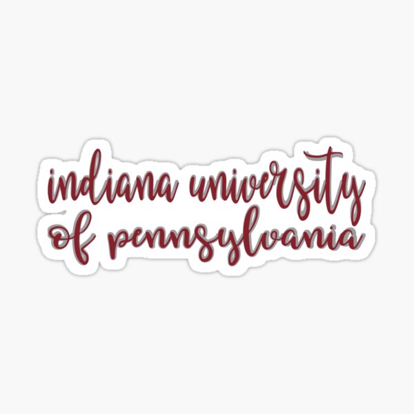 Iup Stickers | Redbubble