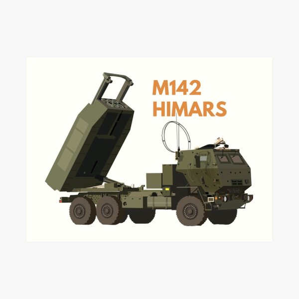 "M142 High Mobility Artillery Rocket System (HIMARS)" Art Print for ...