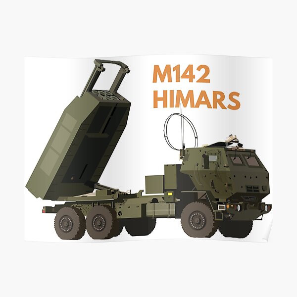 Póster «Sistema de cohetes de artillería de alta movilidad M142 (HIMARS ...