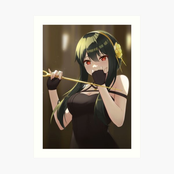 "Yor Forger Spy x Family Drawing For Otaku" Art Print for Sale by ...