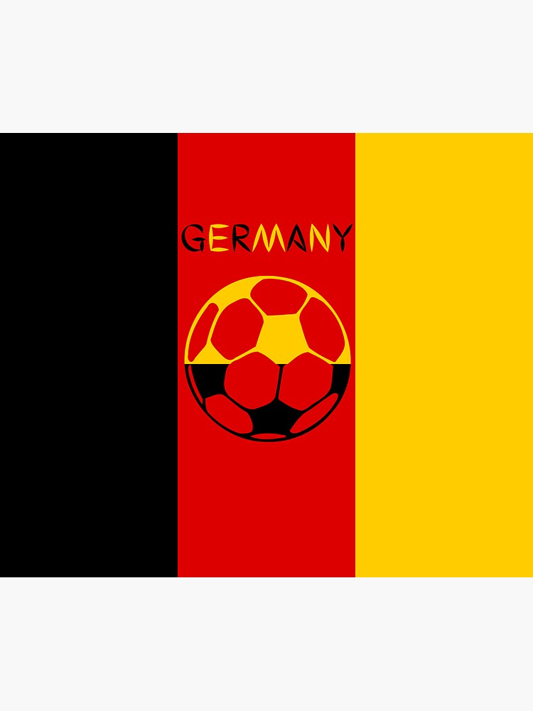"Germany football fan" Sticker for Sale by APURU | Redbubble
