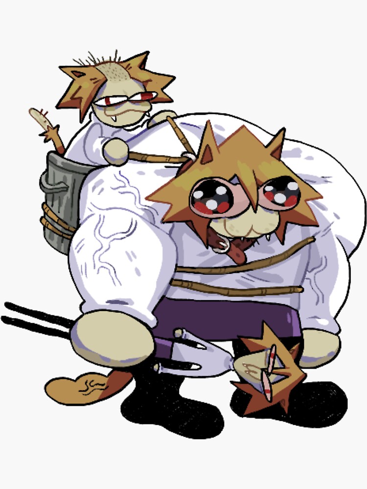 "Neco Arc" Sticker for Sale by JALBANA | Redbubble