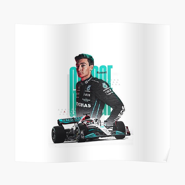 "George Russell 3#250722" Poster for Sale by EduardoKristof | Redbubble