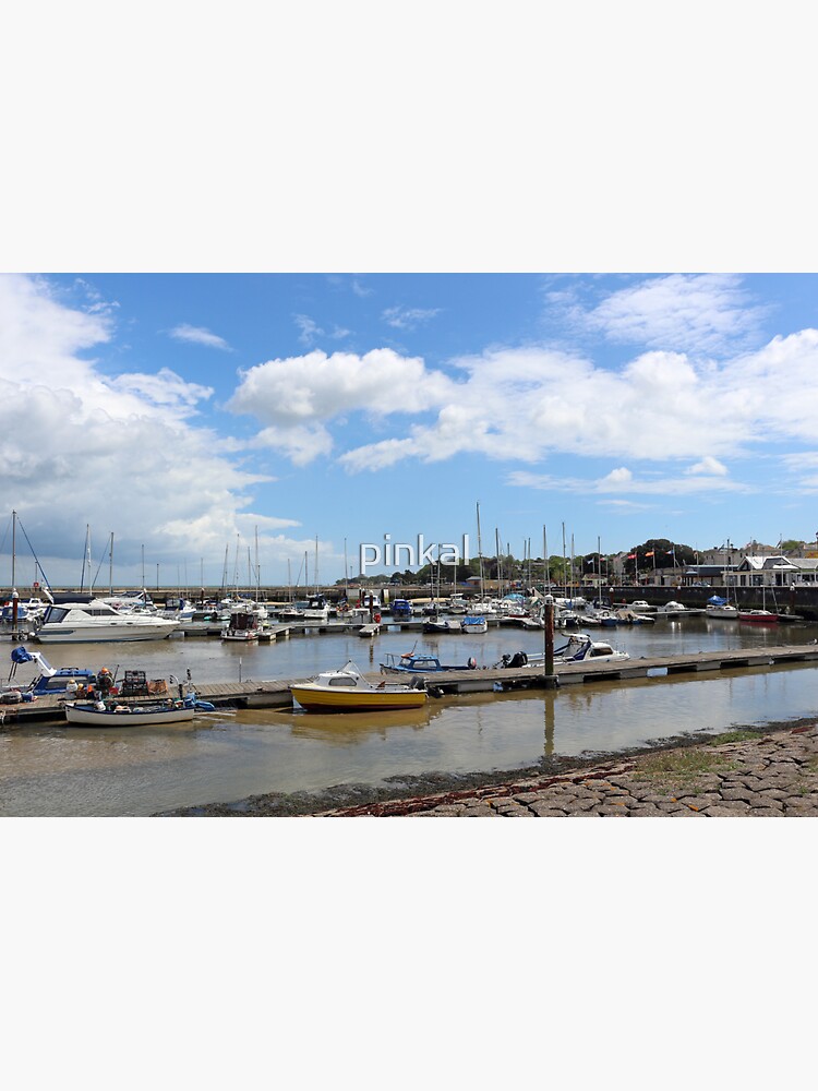 "Boats in the Harbour" Sticker for Sale by pinkal | Redbubble