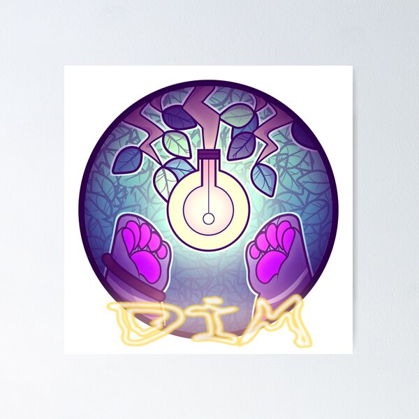 "Dim Logo" Poster for Sale by Keyrix | Redbubble