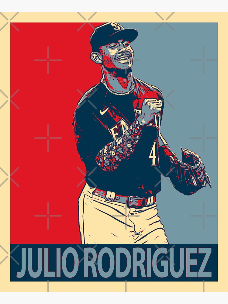 "Julio Rodriguez" Sticker for Sale by HailieCherry | Redbubble