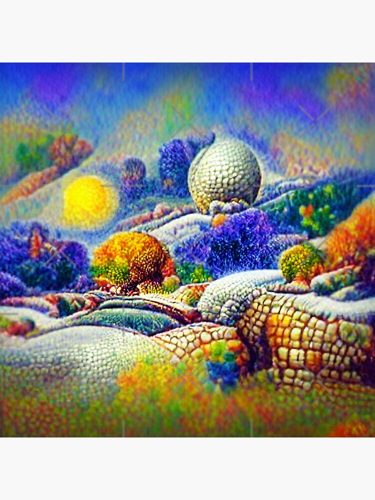 "Landscape Art: Pointillism Art Collections" Poster for Sale by ...
