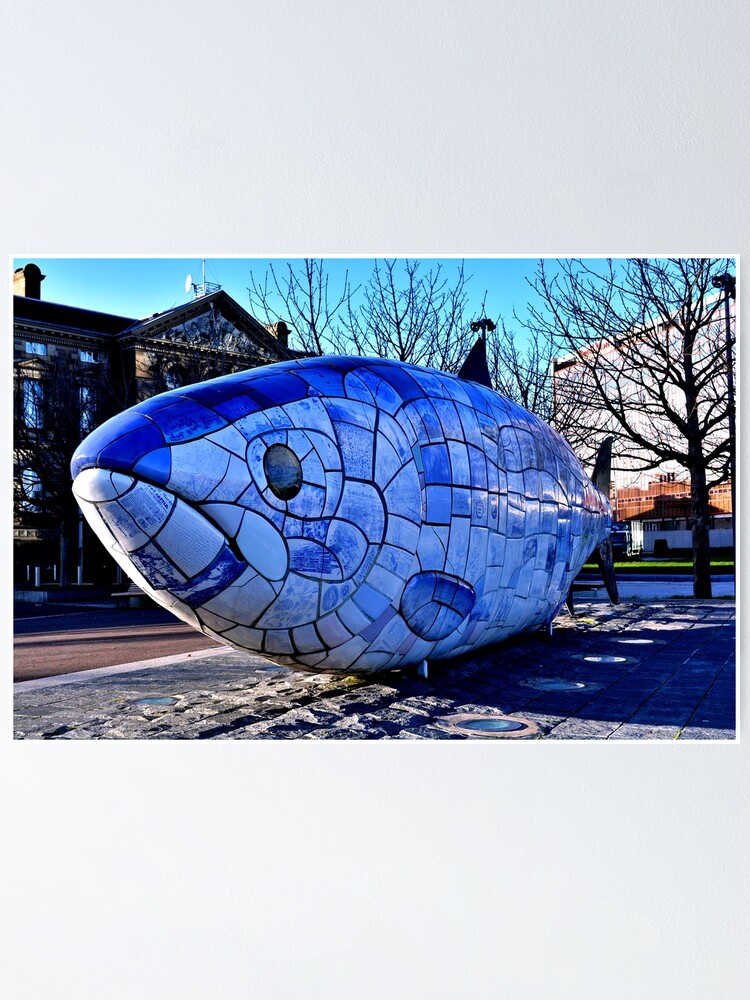 "The Big Fish" Poster for Sale by ArtPunk456 | Redbubble