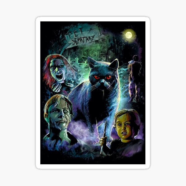 "PET SEMATARY Dr Louis Creed" Sticker for Sale by darkieh354 | Redbubble