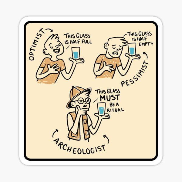 "Funny Archaeologist comic - Archaeology graduate" Sticker for Sale by ...