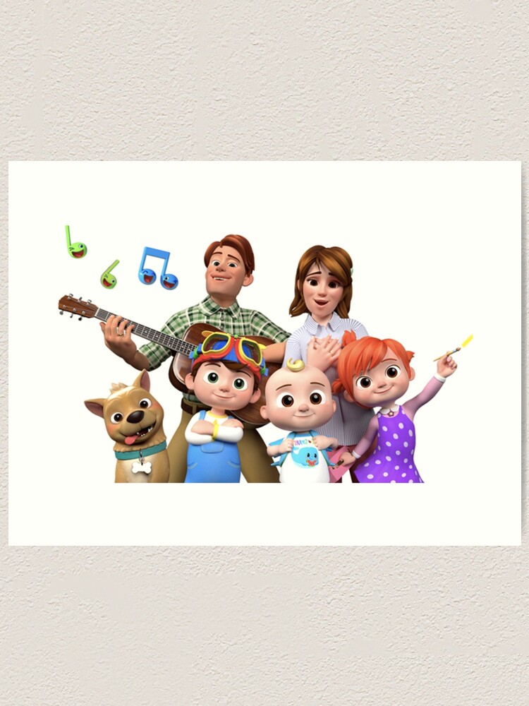 " cocomelon nursery rhymes" Art Print for Sale by Michaelnady2020 ...