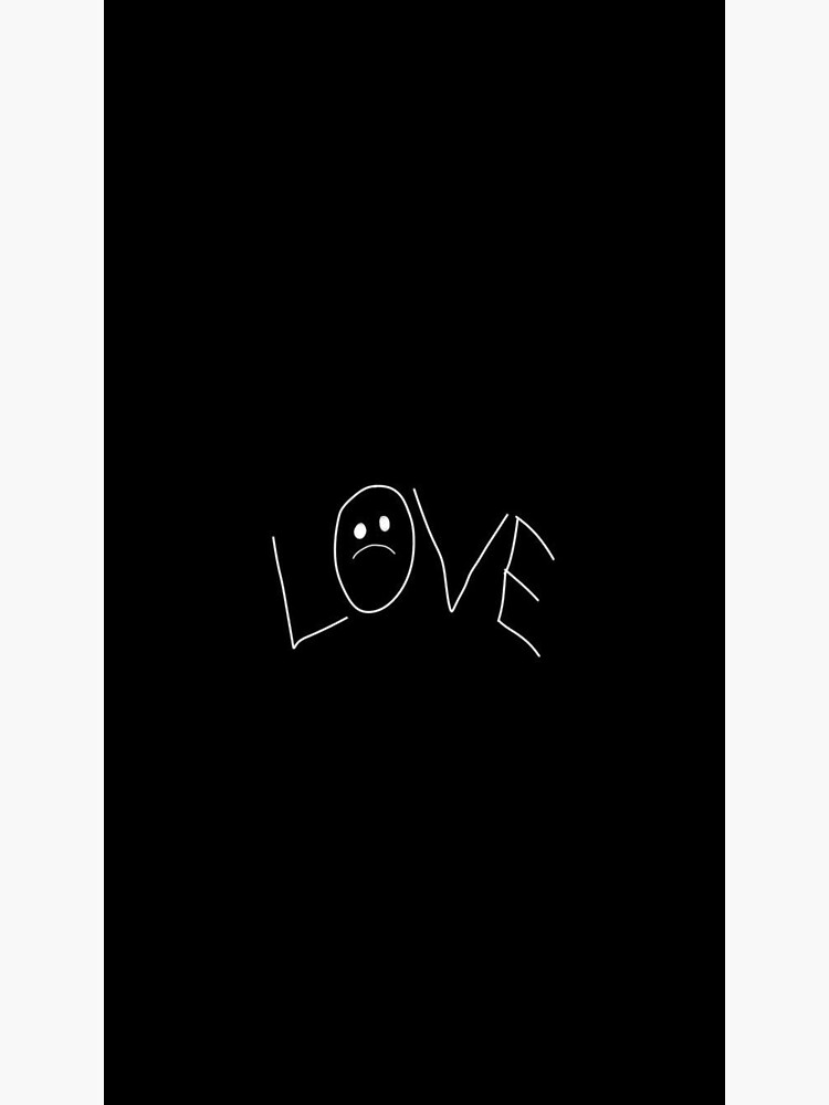 "Lil Peep LOVE" Sticker for Sale by GloriousArt22 | Redbubble