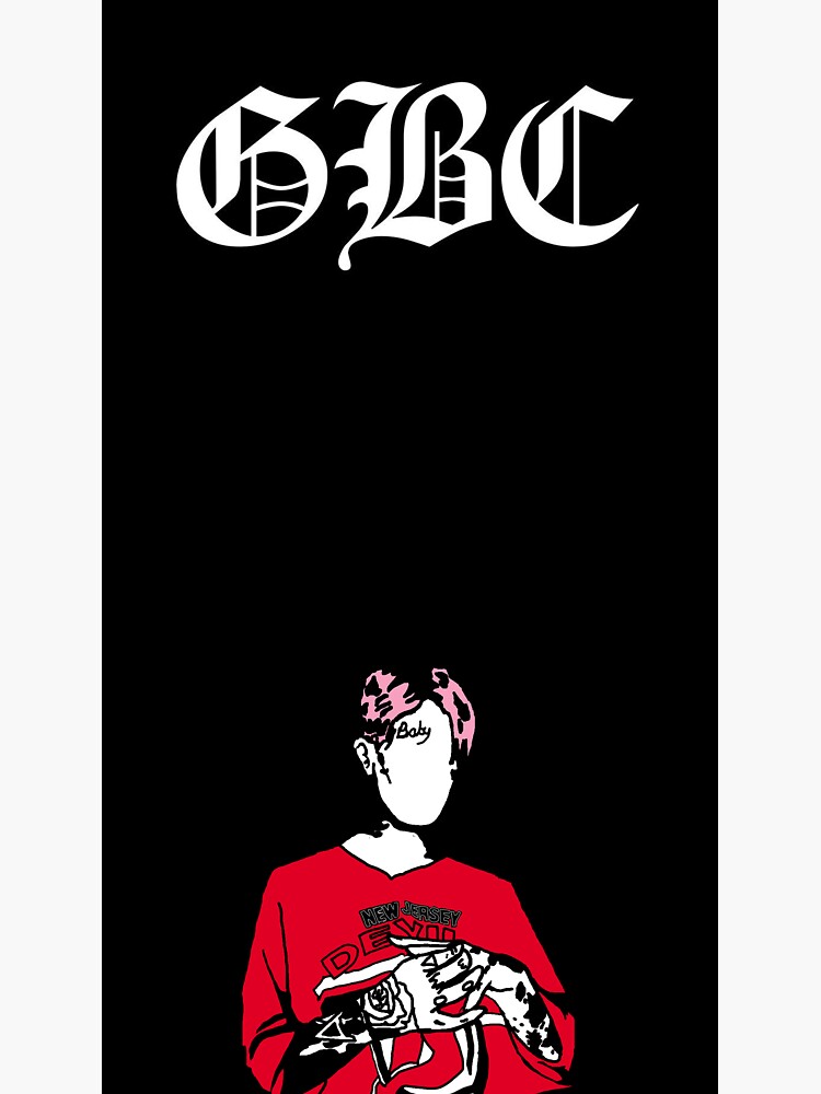 "Lil Peep GBC" Sticker for Sale by GloriousArt22 | Redbubble