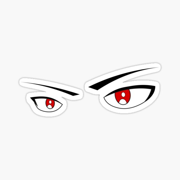 "Red Eyes" Sticker for Sale by RevivalGraphic | Redbubble