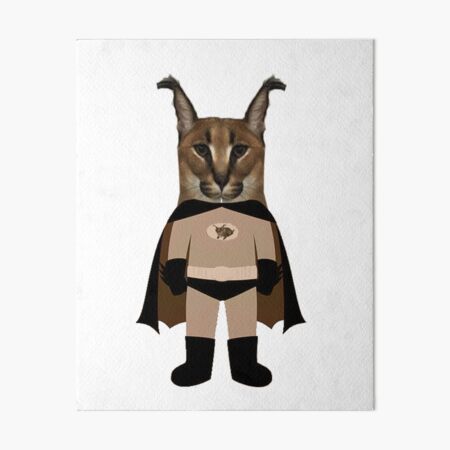 "Big Floppa" Art Board Print for Sale by DerexPro | Redbubble