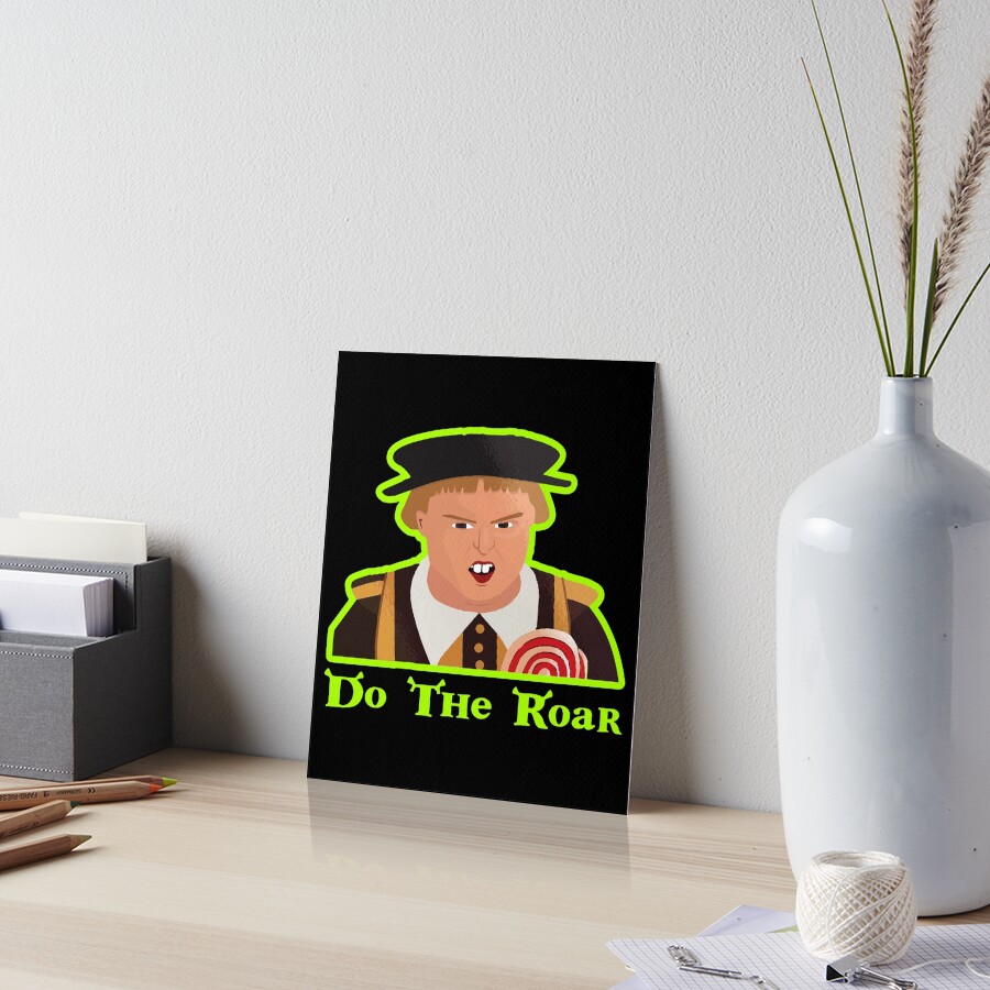 "Shrek Do The Roar Meme" Art Board Print for Sale by AHEYV | Redbubble