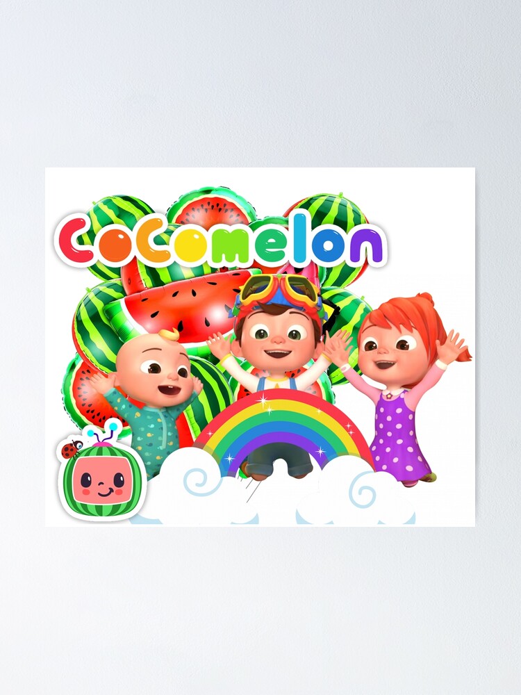 "Cocomelon Nersery Rhymes" Poster for Sale by MatureDesign | Redbubble