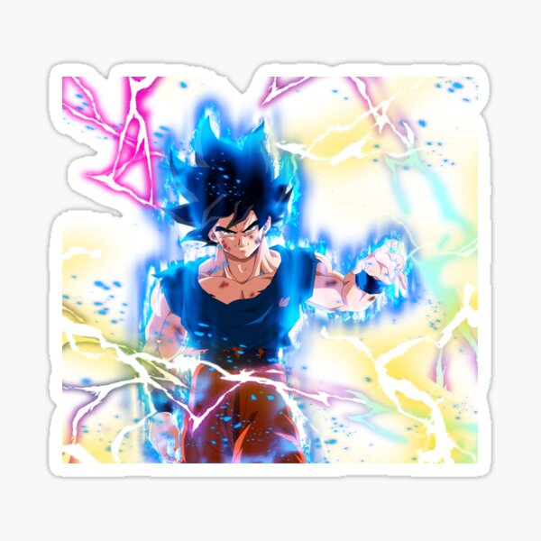 "GOKU UI" Sticker for Sale by TavPictures | Redbubble