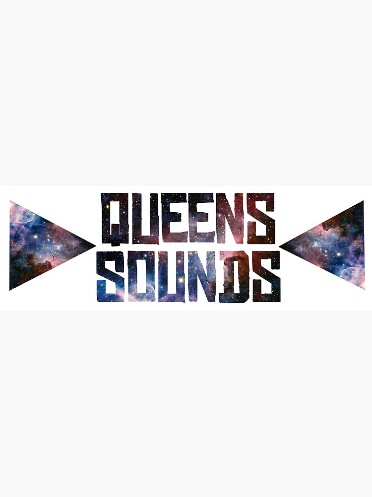 "Queens Sounds - Inverted Banner" Sticker for Sale by QueensSounds ...