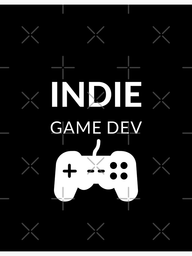 "Indie Game Dev" Poster for Sale by studiousmage | Redbubble