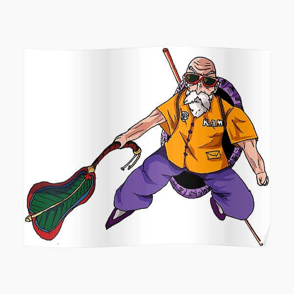 "kame roshi" Poster for Sale by magdalensimen | Redbubble