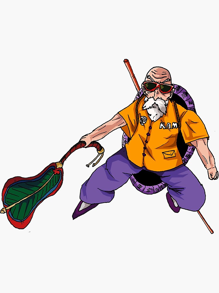 "kame roshi" Sticker for Sale by magdalensimen | Redbubble