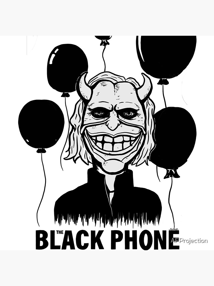 "The Black Phone Movie" Poster for Sale by AFProjection | Redbubble