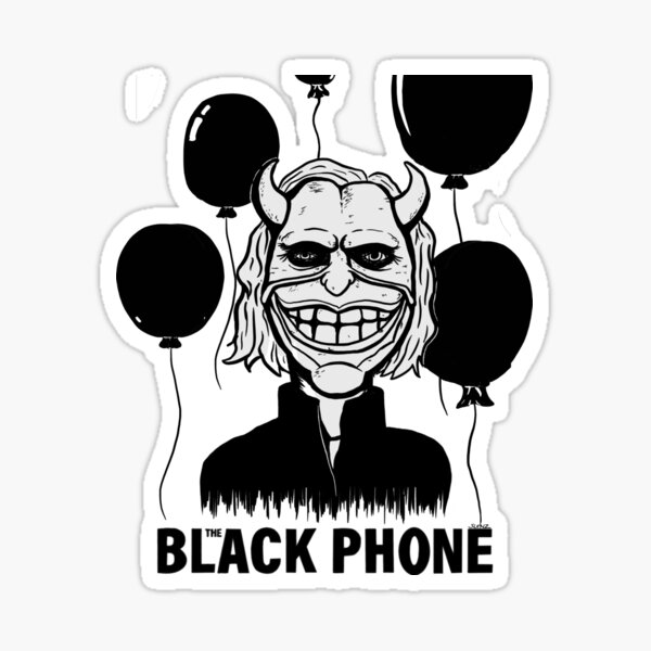 "The Black Phone Movie" Sticker for Sale by AFProjection | Redbubble