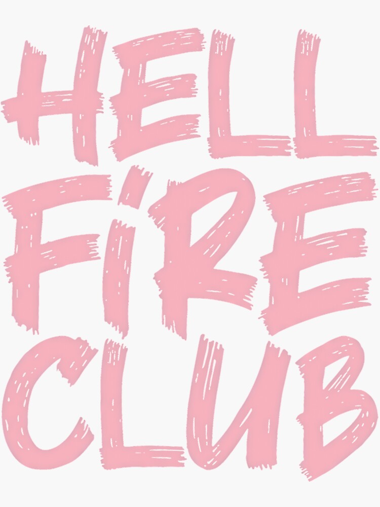 "Hellfire Club | Stranger Things DND Sticker | Eddie Munson " Sticker ...