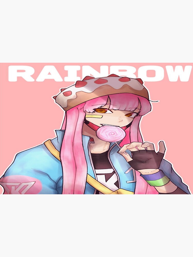 "Rainbow ItsFunneh" Sticker for Sale by amyquieregossip | Redbubble