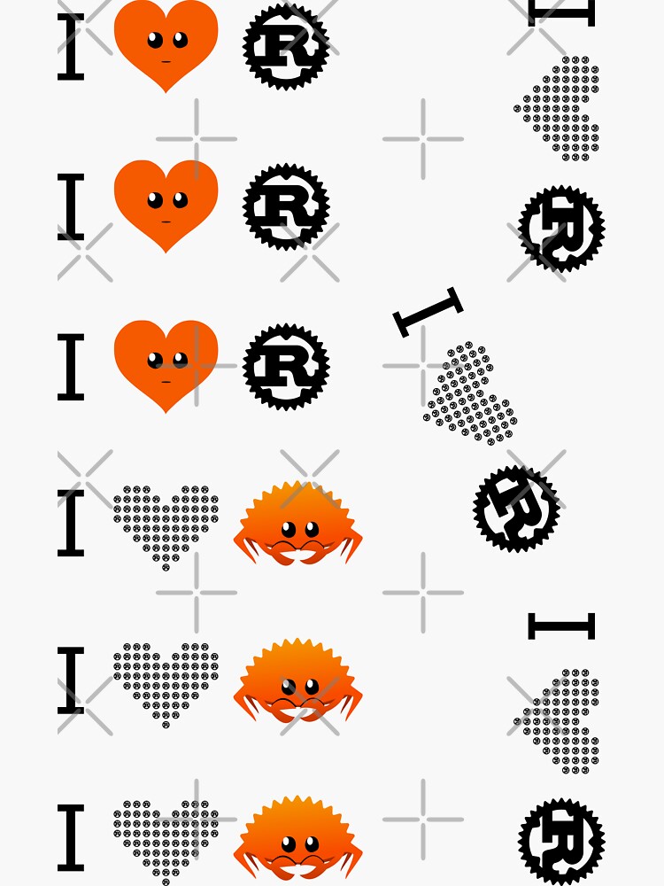 "Rust sticker variety pack" Sticker for Sale by leesander | Redbubble