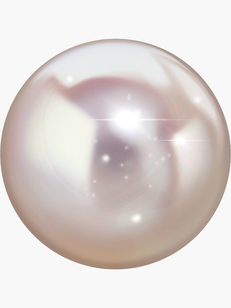 "Just a Shiny Pearl" Sticker for Sale by cinnamon-pearl | Redbubble