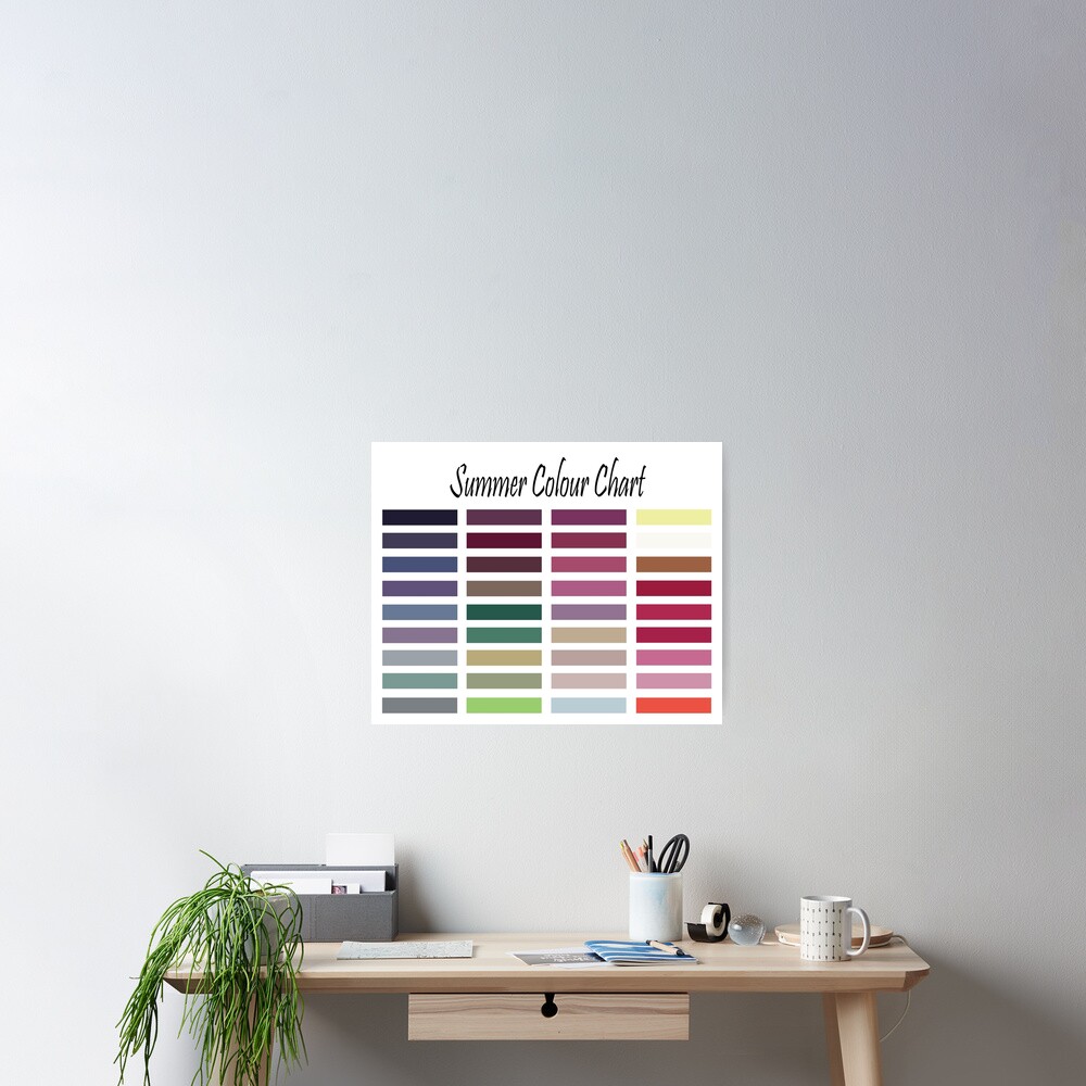 "Summer color swatch - Color Me Beautiful - Seasonal Color Palette ...