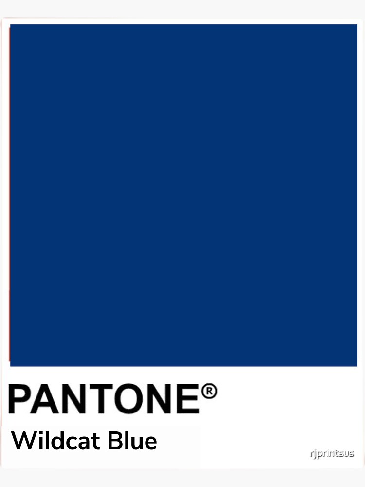 "UNH Pantone" Sticker for Sale by rjprintsus | Redbubble