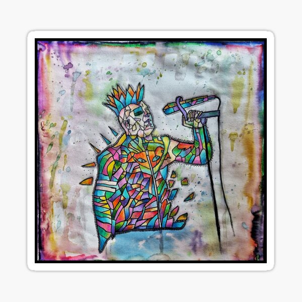 "Maynard Rainbow" Sticker for Sale by FrancescaJacqui | Redbubble