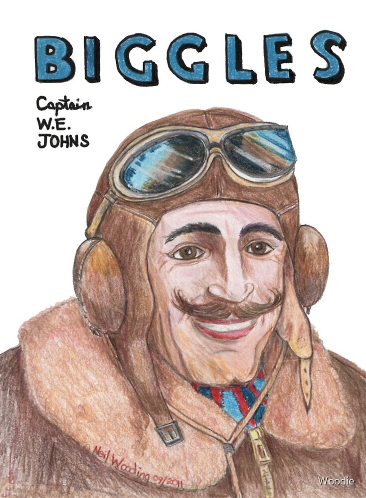 ""Biggles"" by Woodie | Redbubble