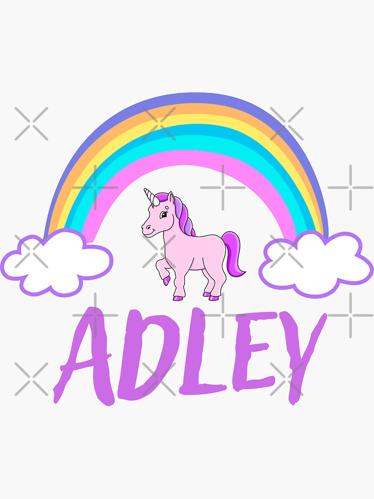 "Youtube A For Adley, funny designs that your kids will love" Sticker ...