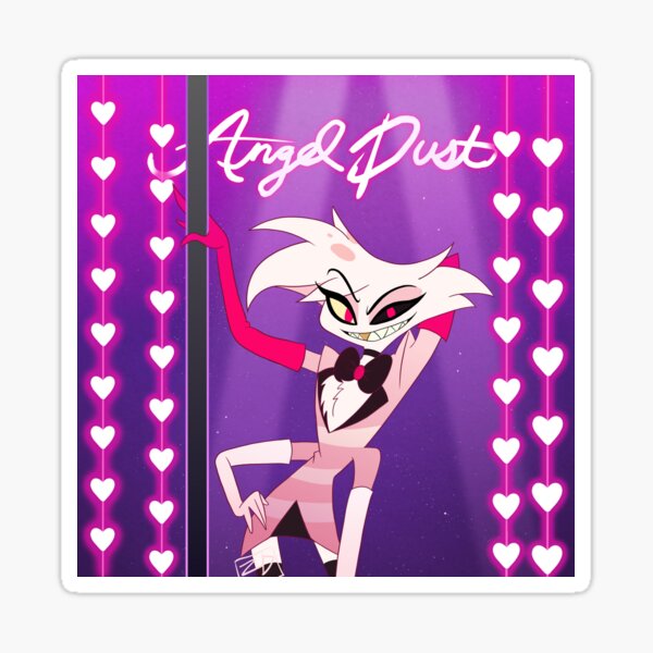 "Angel Dust" Sticker for Sale by Zelig-Damon | Redbubble