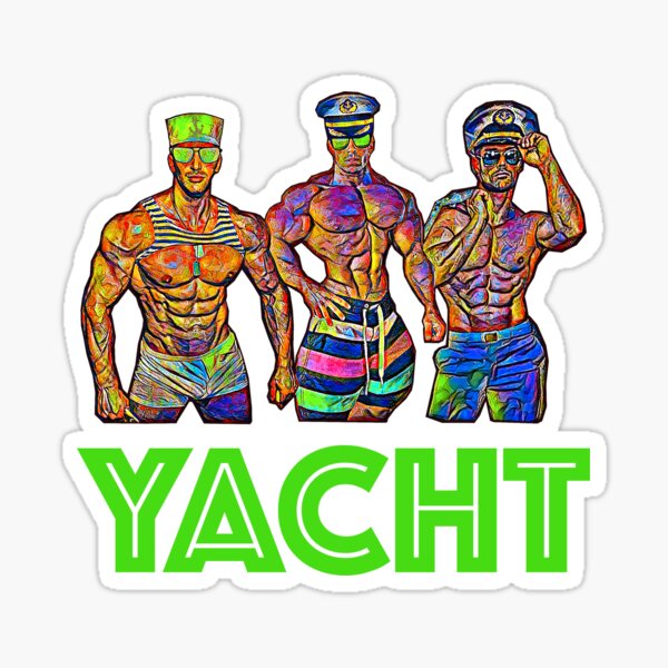 "YACHT (Maritime Main Collection)" Sticker for Sale by LiverpoolStore ...