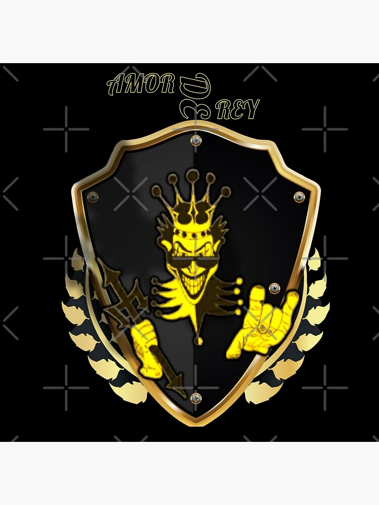 Póster «Inspiración de Latin King "AMOR DE REY Escudo Old School ...