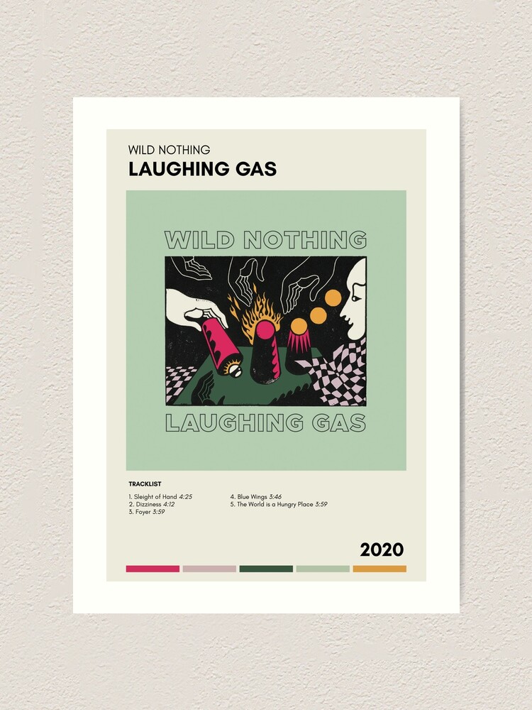 "LAUGHING GAS aesthetic album art" Art Print for Sale by nogginart ...